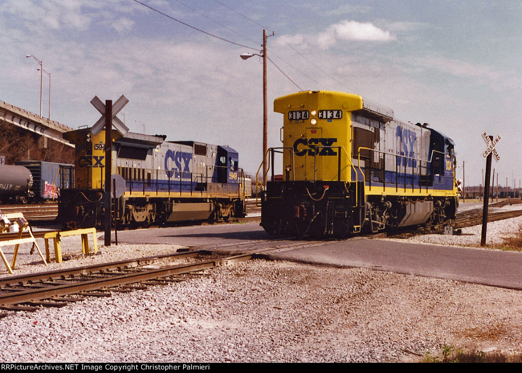 CSXT 5949 and CSXT 3134